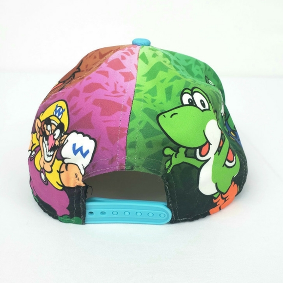 Nintendo | Accessories | Nintendo Super Mario Youth Baseball Cap | Poshmark